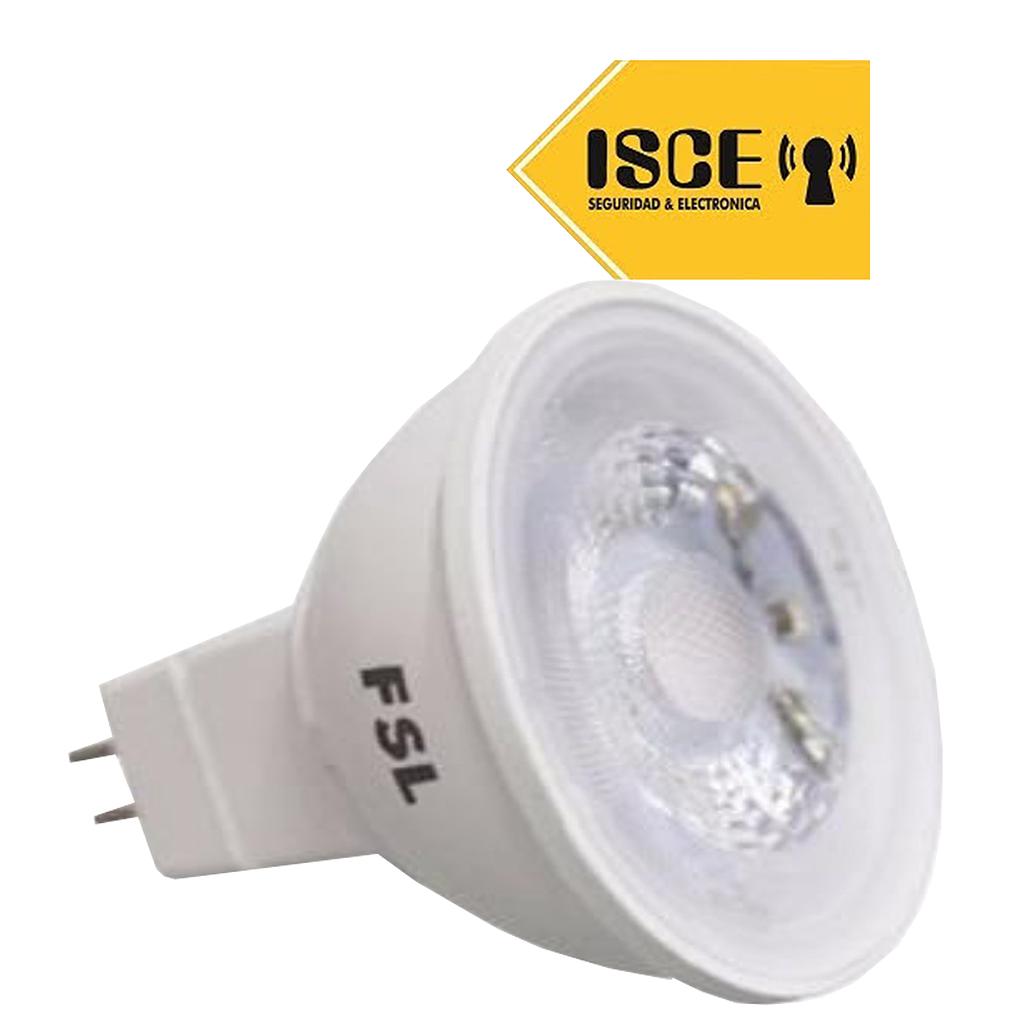 FSL LAMPARA DICROICO MR16 4.5W/3000K/90-265V LUZ AMARILLA | ISCE